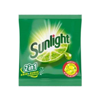 Jual Sabun Cuci Piring Bubuk Lime Cream Sunlight | Sayurbox
