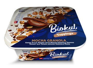 Jual Biokul Greek Yoghurt Topping Mocha Granola 100 gram | Sayurbox
