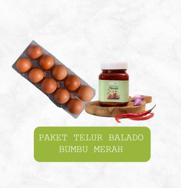 Jual Bundling Paket Telur Balado Bumbu Merah | Sayurbox