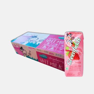 Jual Susu UHT Greenfields 1 Kardus | Sayurbox