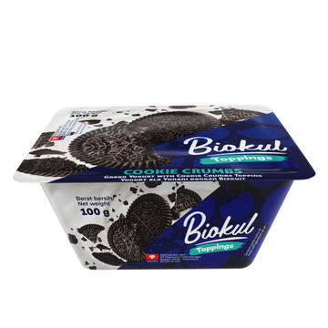 Jual Biokul Greek Yoghurt Topping Cookies 100 gram | Sayurbox
