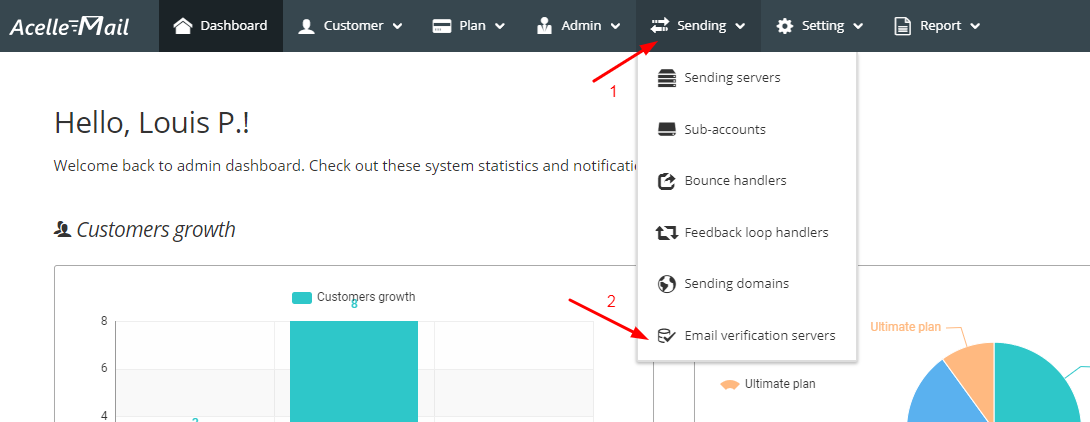 Acelle Mail Email Verification Integration - DeBounce