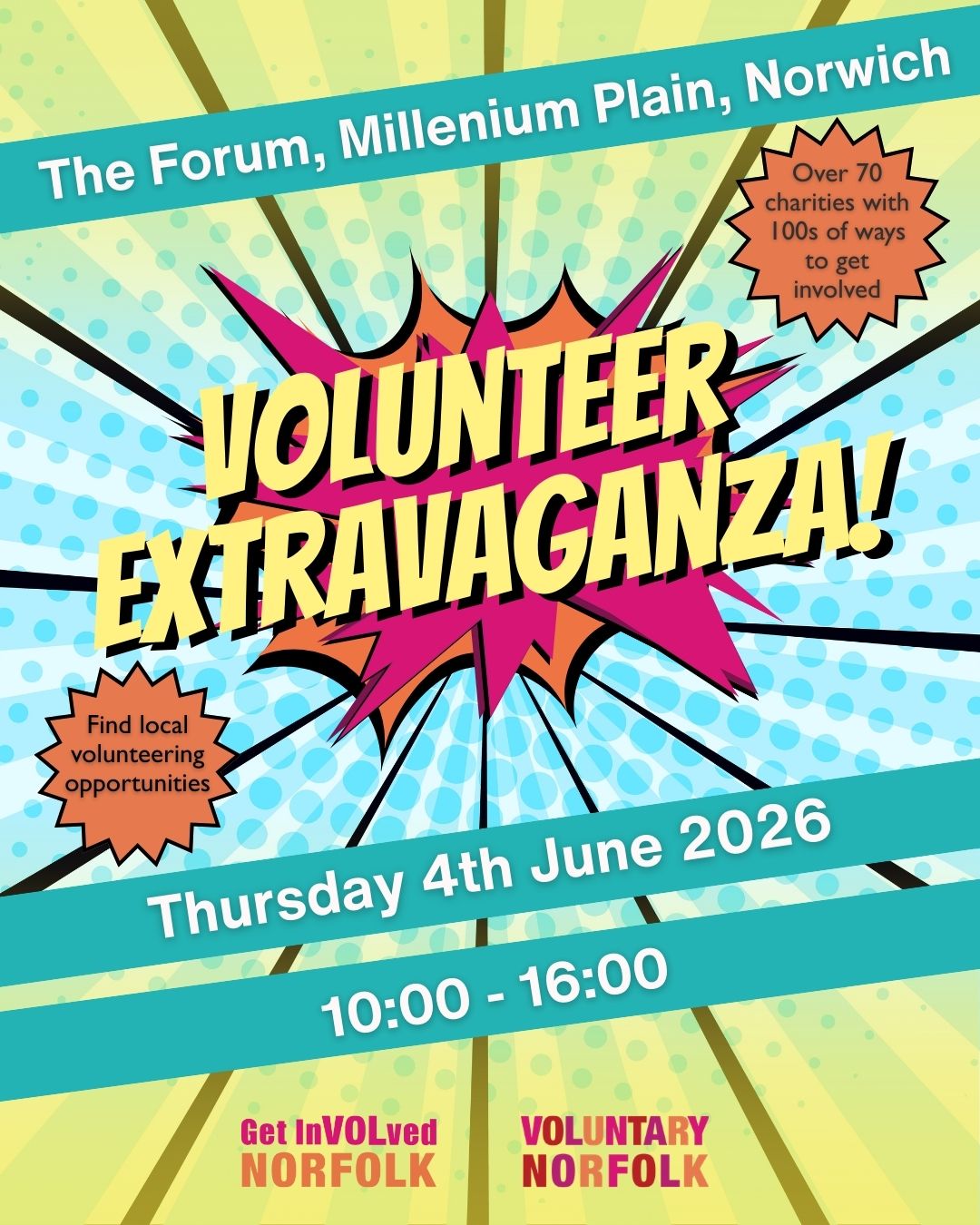 Volunteering opportunities in Norfolk | Get InVOLved Norfolk