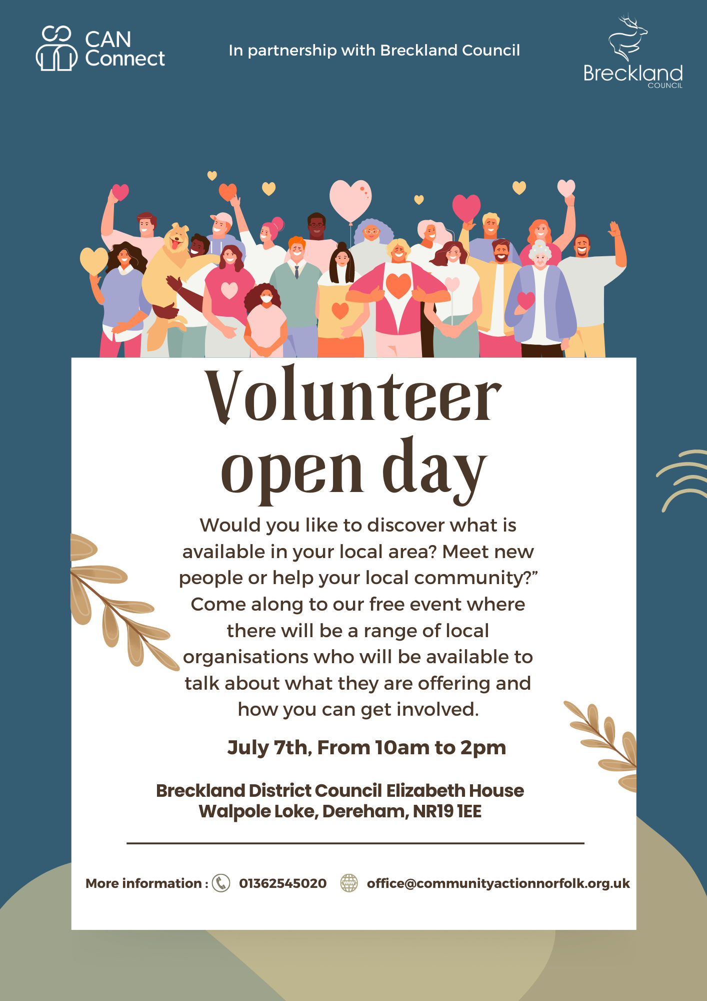Volunteer Open Day | Get InVOLved Norfolk