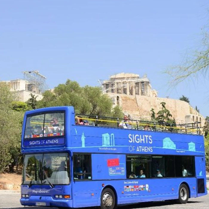 Sights of Athens: Classic Hop-On, Hop-Off Bus Tour