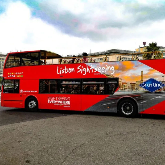 Gray Line: Lisbon Sightseeing Hop-On, Hop-Off Bus Tour | Single Line