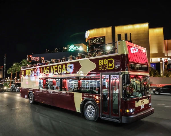 Big Bus Tours: Las Vegas Adult Only Night Tour