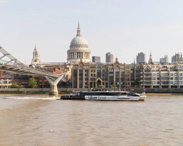 London: Uber Boat by Thames Clippers Single River Ticket