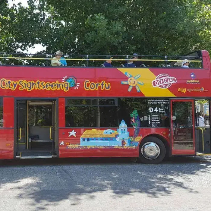 Corfu Hop On Hop Off | City Sightseeing Corfu Bus Ticket at Best Price!