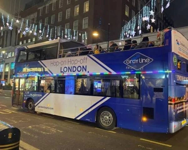 See London by Night Bus Christmas Tour