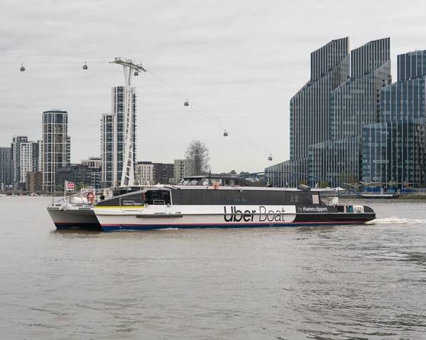 London: Uber Boat by Thames Clippers Return River Ticket
