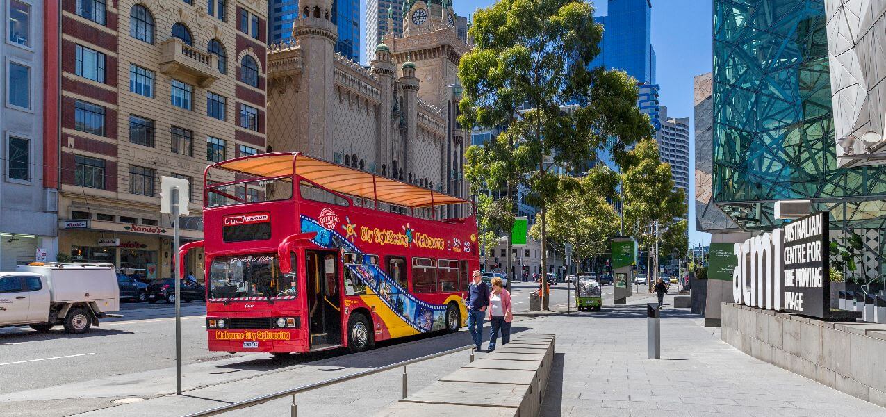 Melbourne Hop On Hop Off Bus Tour by City Sightseeing - 2025