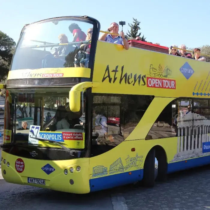 Sights of Athens: Classic Hop-On, Hop-Off Bus Tour 1 Day FREE