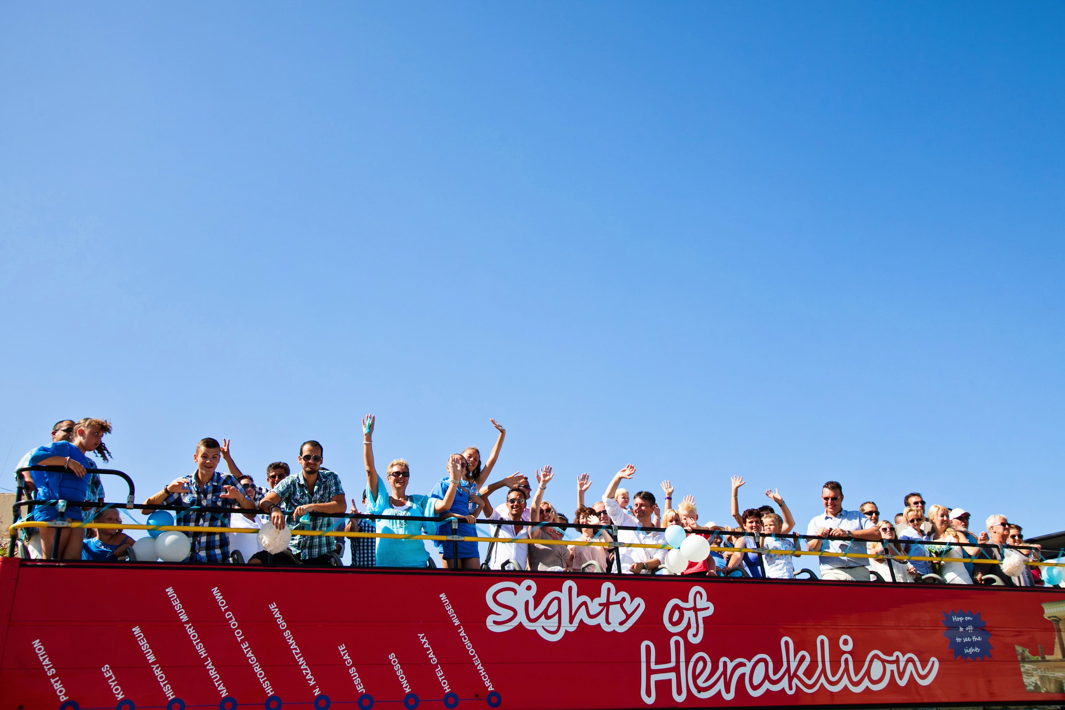 Heraklion Sightseeing Tour: Hop-On, Hop-Off City Bus Tour