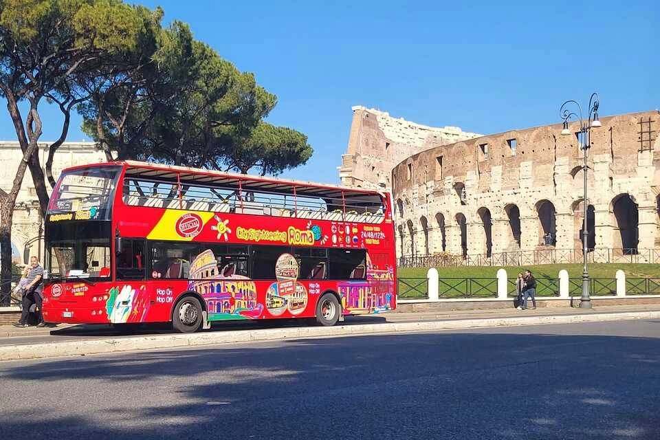 City Sightseeing Rome Hop On Hop Off Bus Tour - 2024
