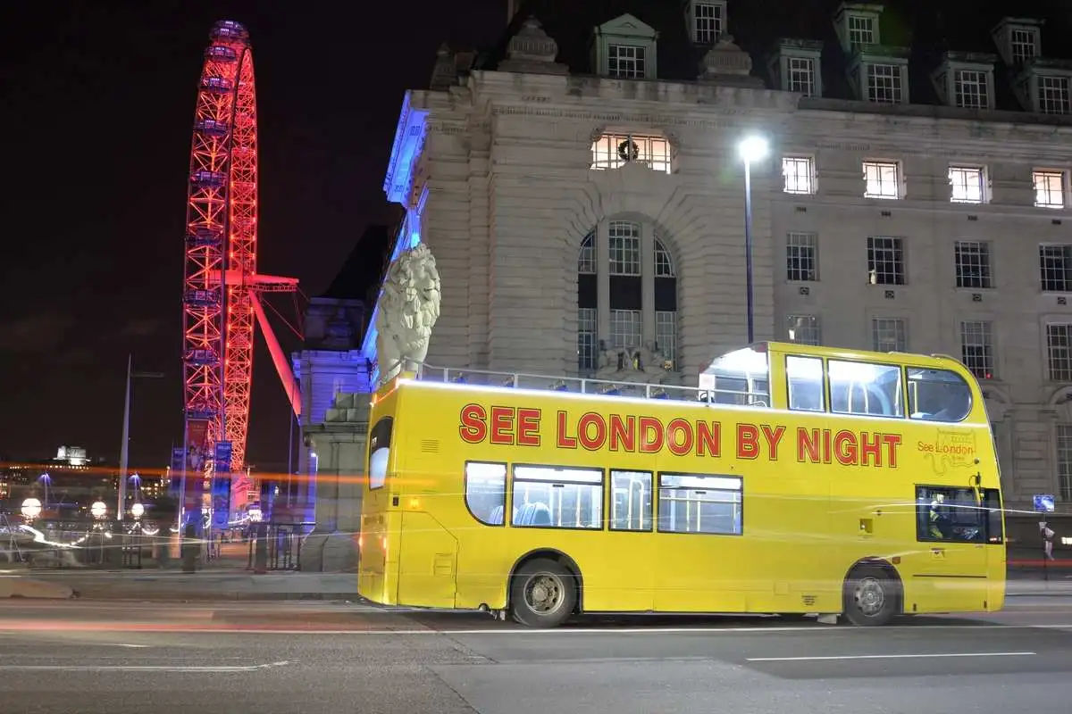 See London By Night Bus Tour with Live Guide - 2024