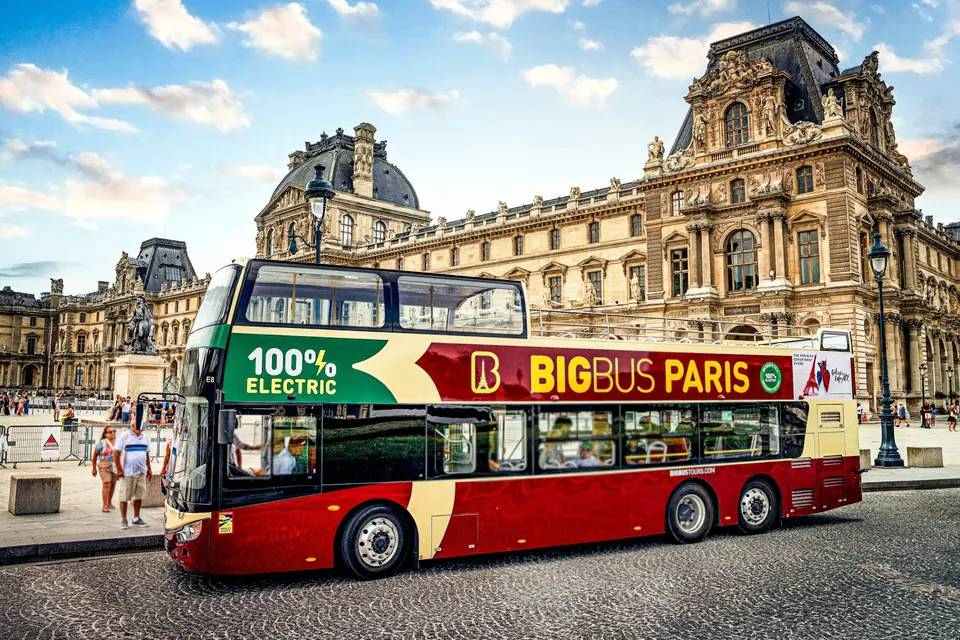 Big Bus Paris Sightseeing Tour By Open-Top Bus - 2024