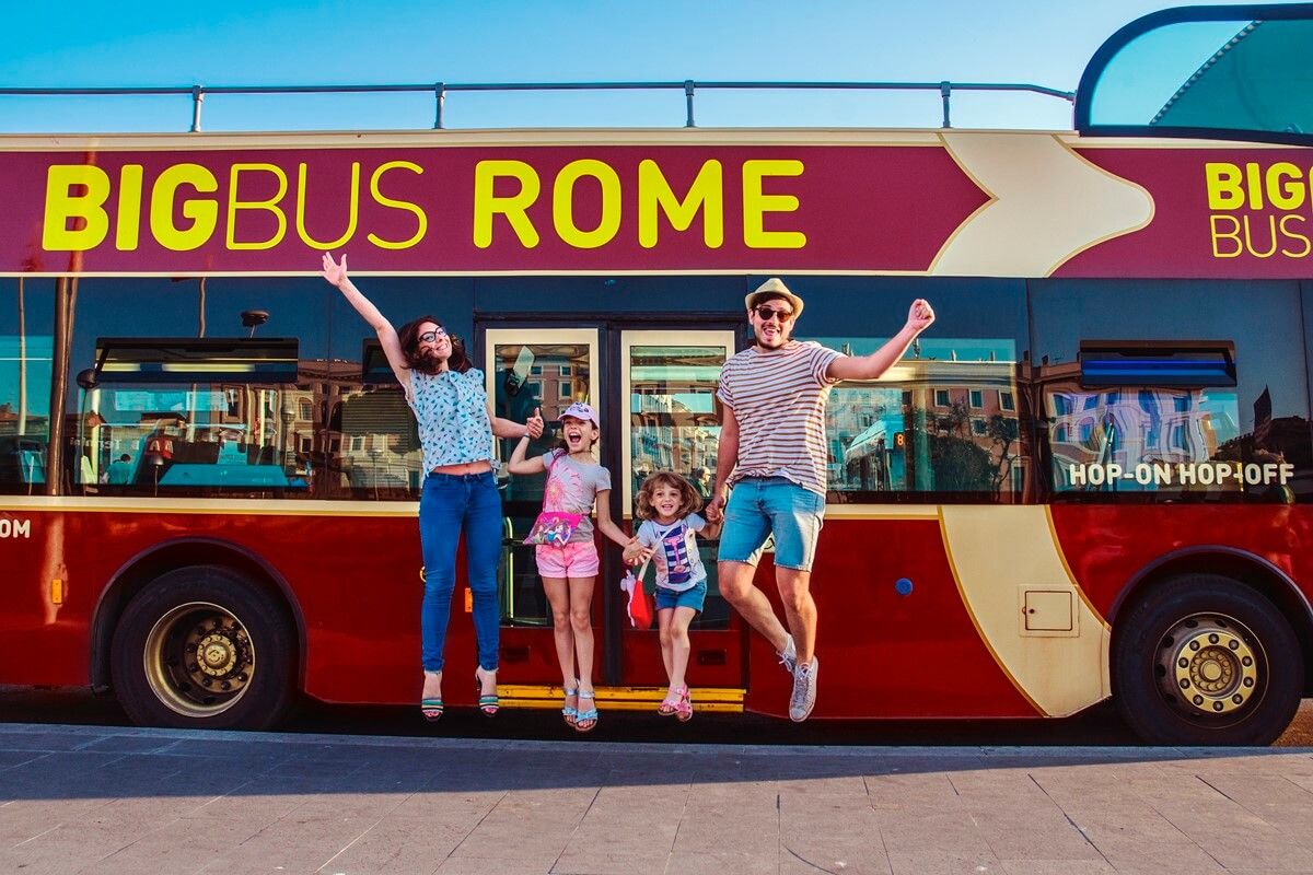 Big Bus Rome Hop On Hop Off Bus Tour [2024 - Best Offer]