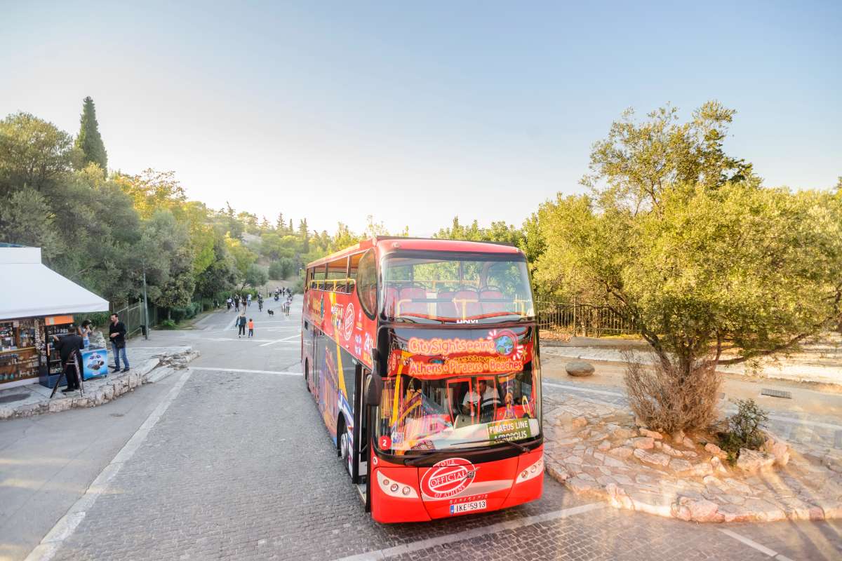 Sights of Athens: Classic Hop-On, Hop-Off Bus Tour