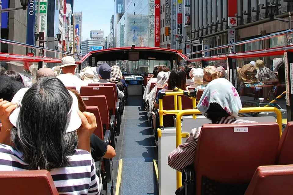 Tokyo: Sky Hop on Hop off Bus Tour