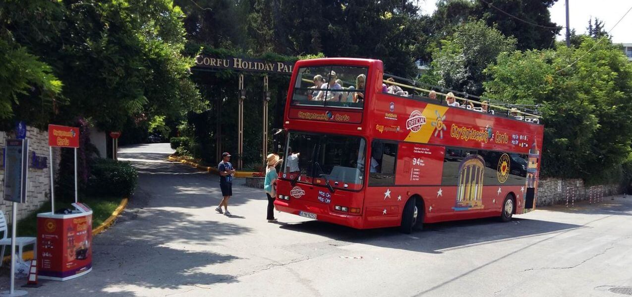 Corfu Hop On Hop Off | City Sightseeing Corfu Bus Ticket at Best Price!