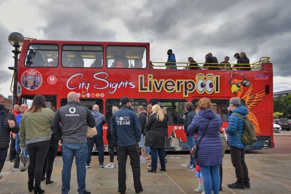 Liverpool City Sights: Red Route Hop-On, Hop-Off Bus Ticket