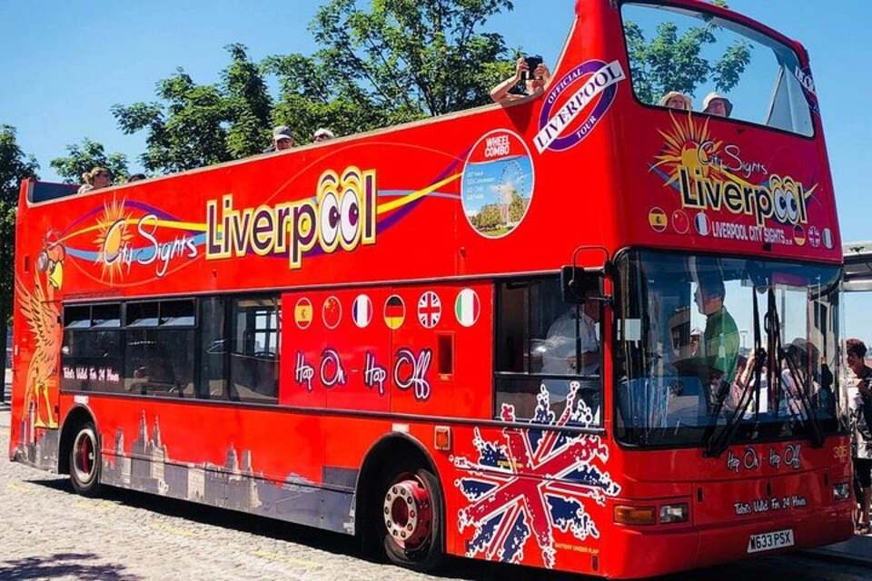 Liverpool City Sights: Red Route Hop-On, Hop-Off Bus Ticket