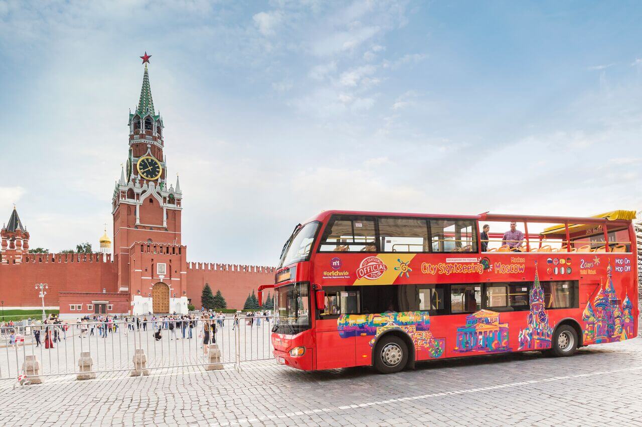 Moscow Hop On Hop Off | City Sightseeing Moscow Bus Tour at Best Price