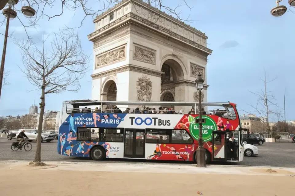 TooTBus Paris Open Top - Hop On Hop Off Bus Tours