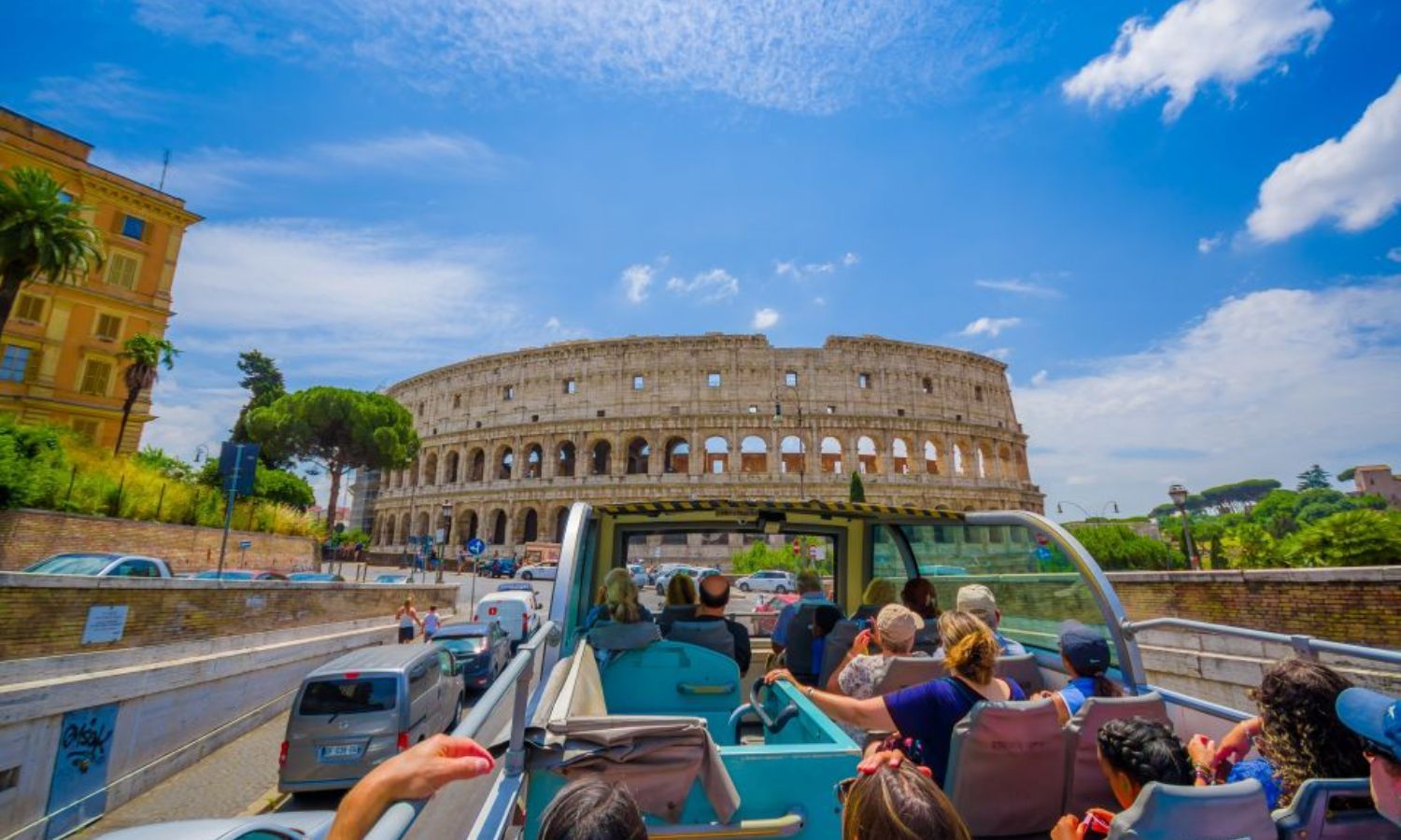 Green Line Rome Double-Decker Hop On Hop Off - 2024