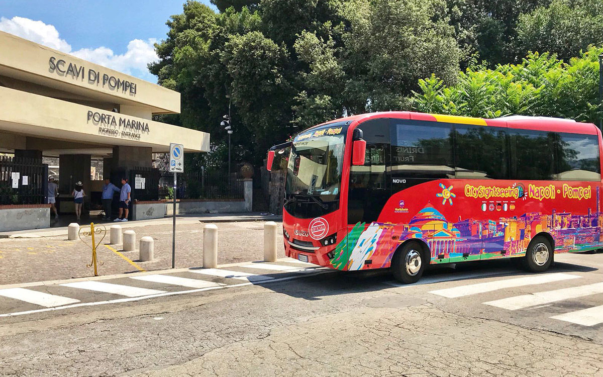 Naples Shuttle Bus | City Sightseeing: Shuttle Bus Naples-Pompeii