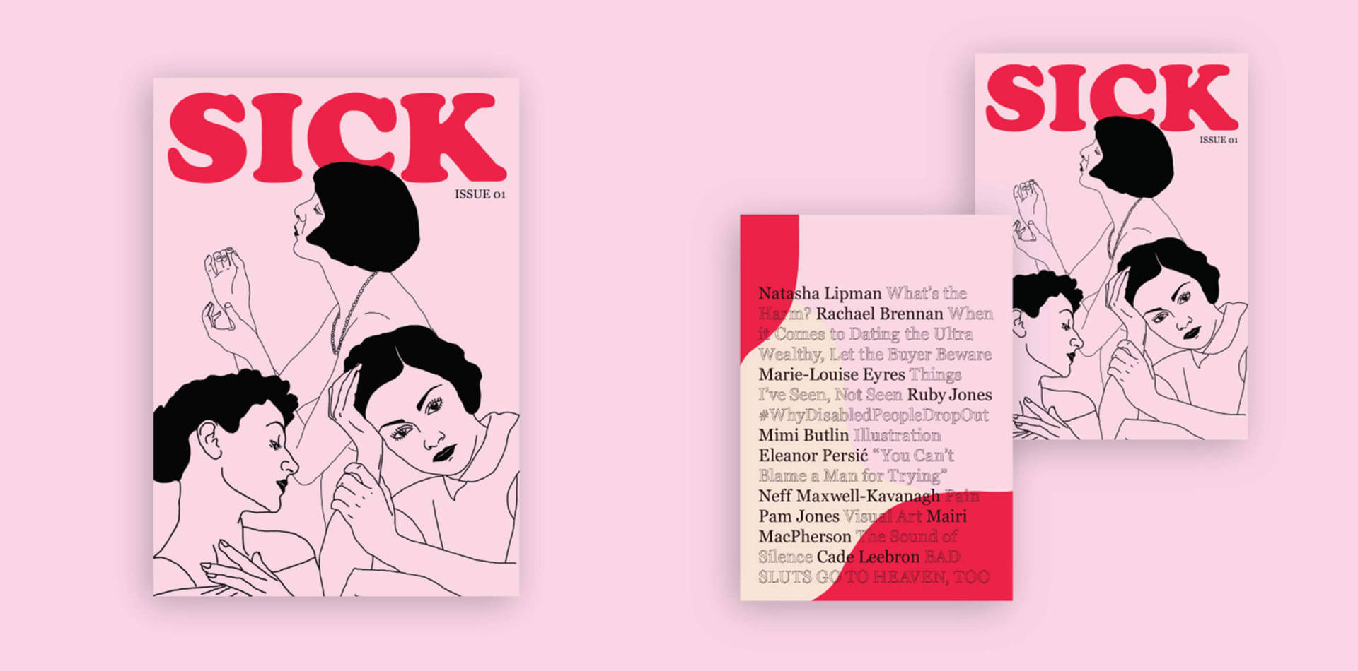 Olivia Spring – SICK magazine – Design by Women