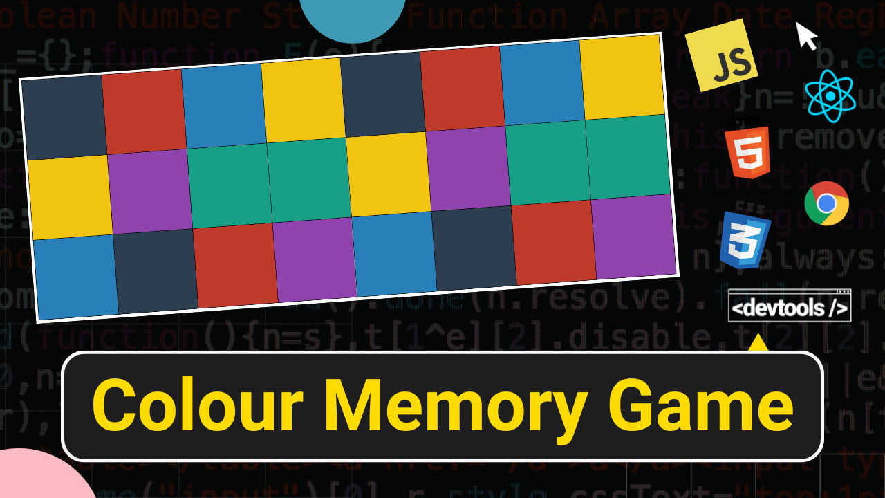 Play Color Memory Game | Devtools Tech