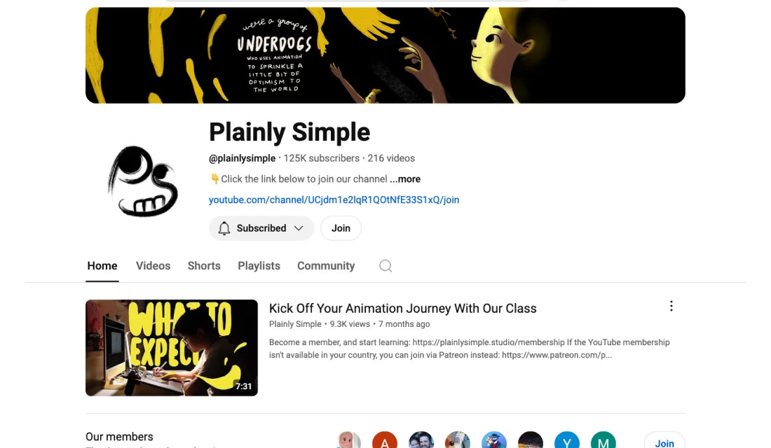 Plainly Simple Channel | Dezi Gallery