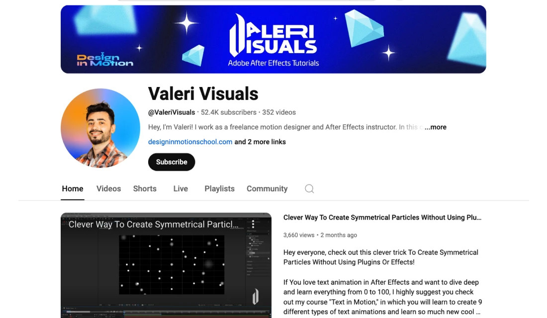 Valeri Visuals Channel | Dezi Gallery