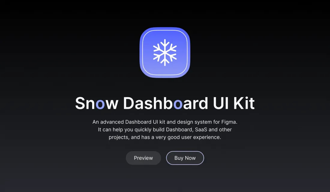 Snow Dashboard UI Kit | Dezi Gallery