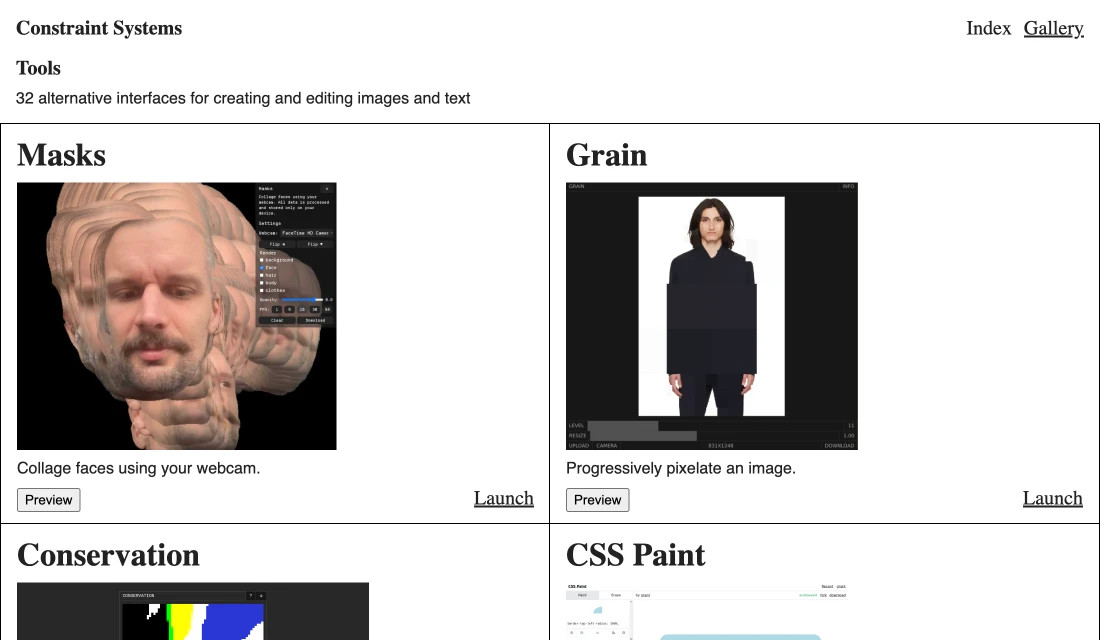 Constraint Systems | Dezi Gallery
