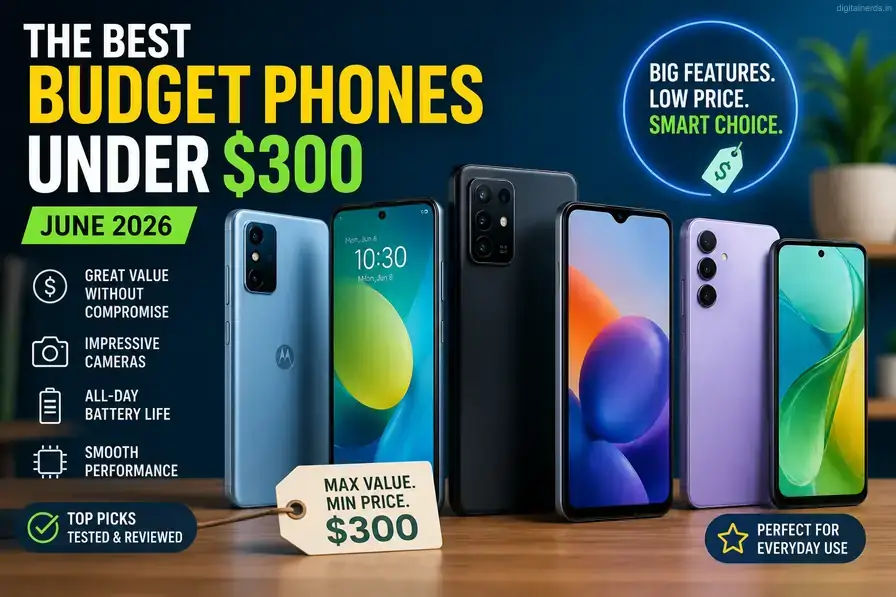 The Best Budget Phones Under $300 in June 2026 | DigitalNerds