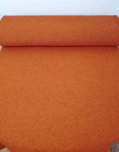 Walkloden orange - Farbmuster - SOFINT - Mit Liebe genähte, nachhaltige und individuelle ...