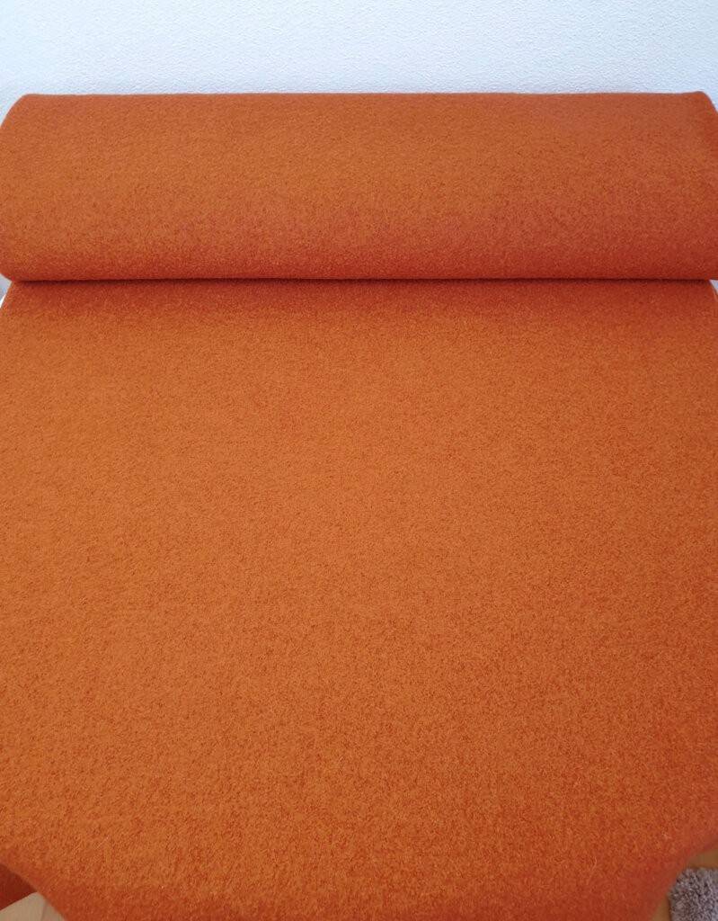 Walkloden orange - Farbmuster - SOFINT - Mit Liebe genähte, nachhaltige und individuelle ...
