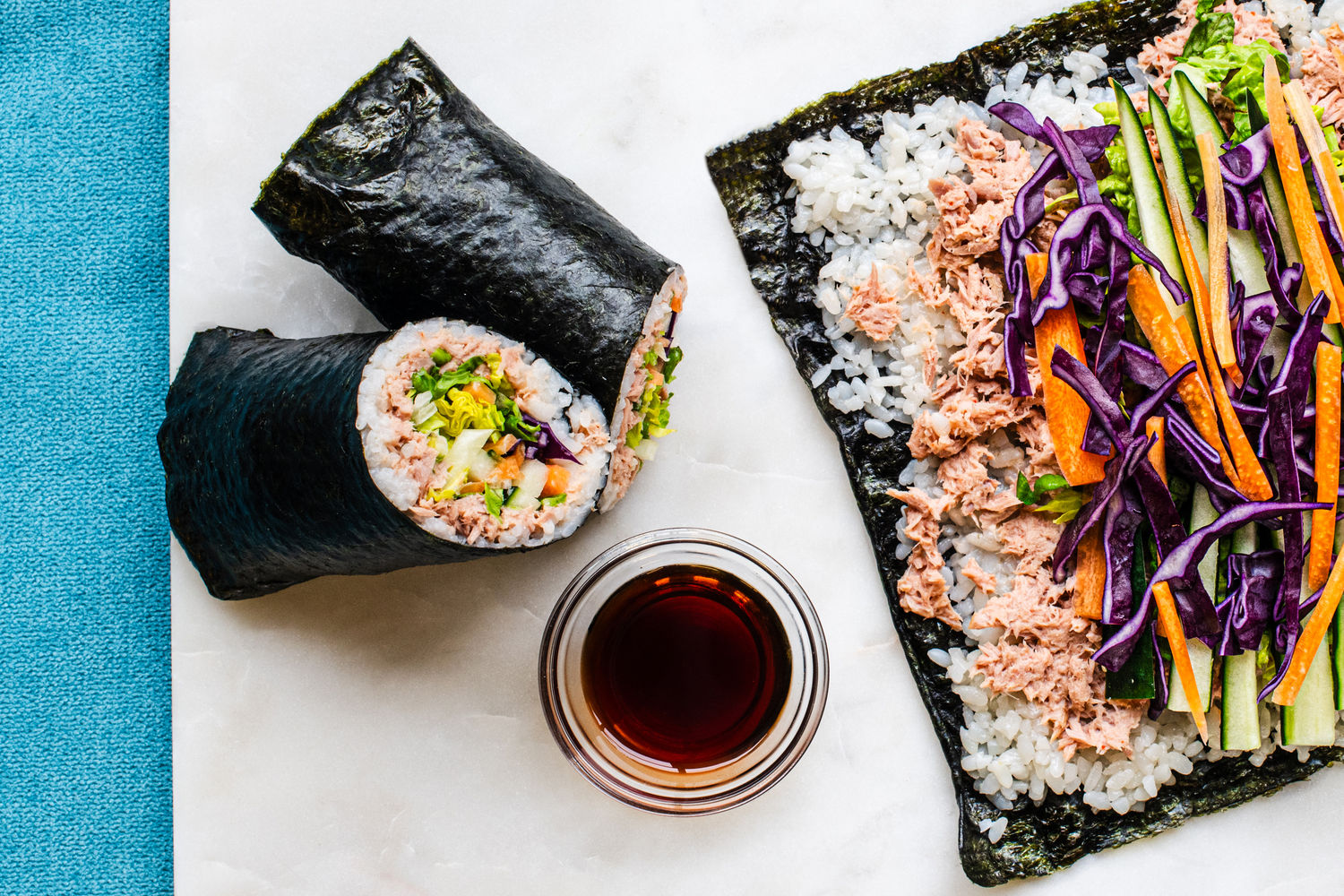 Spicy Tuna Nori Wrap | The Doctor's Kitchen