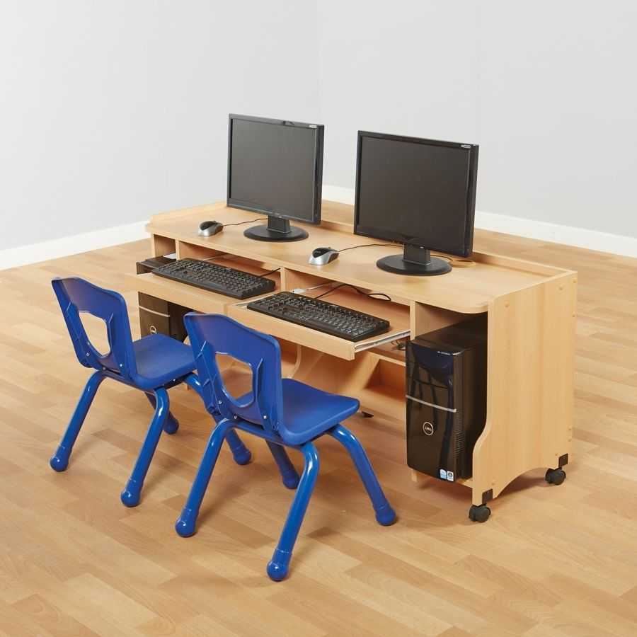 20 Inspirations Computer Desks for Schools