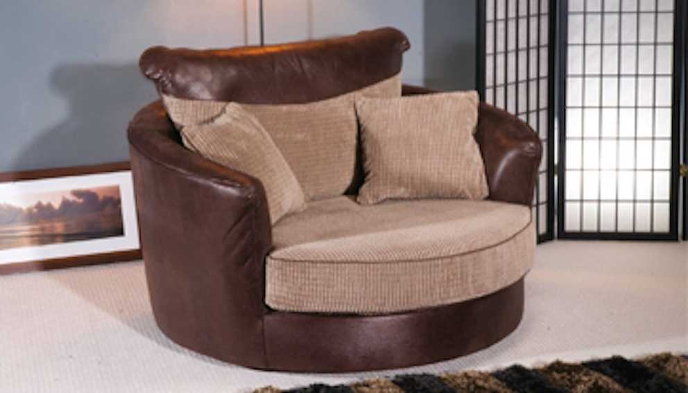 20 Best Collection of Cuddler Swivel Sofa Chairs