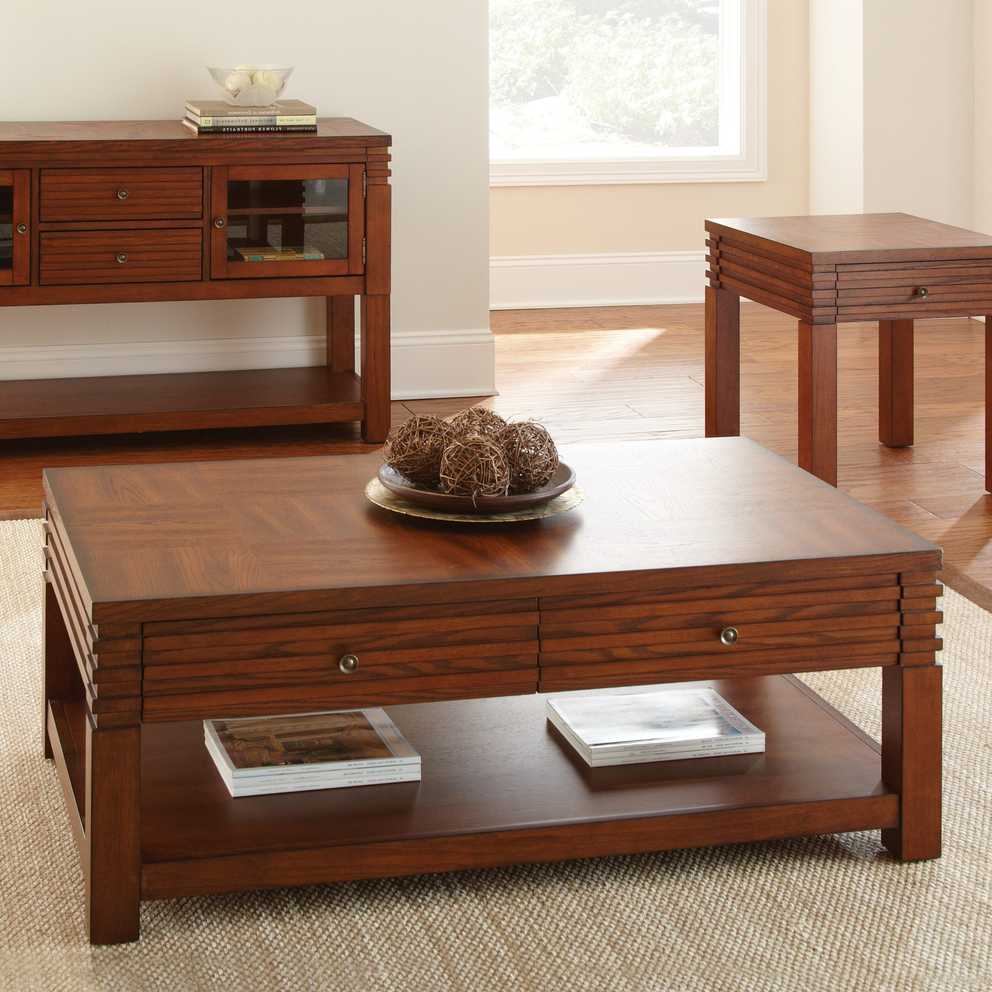 The 20 Best Collection of Wood Rectangular Coffee Tables