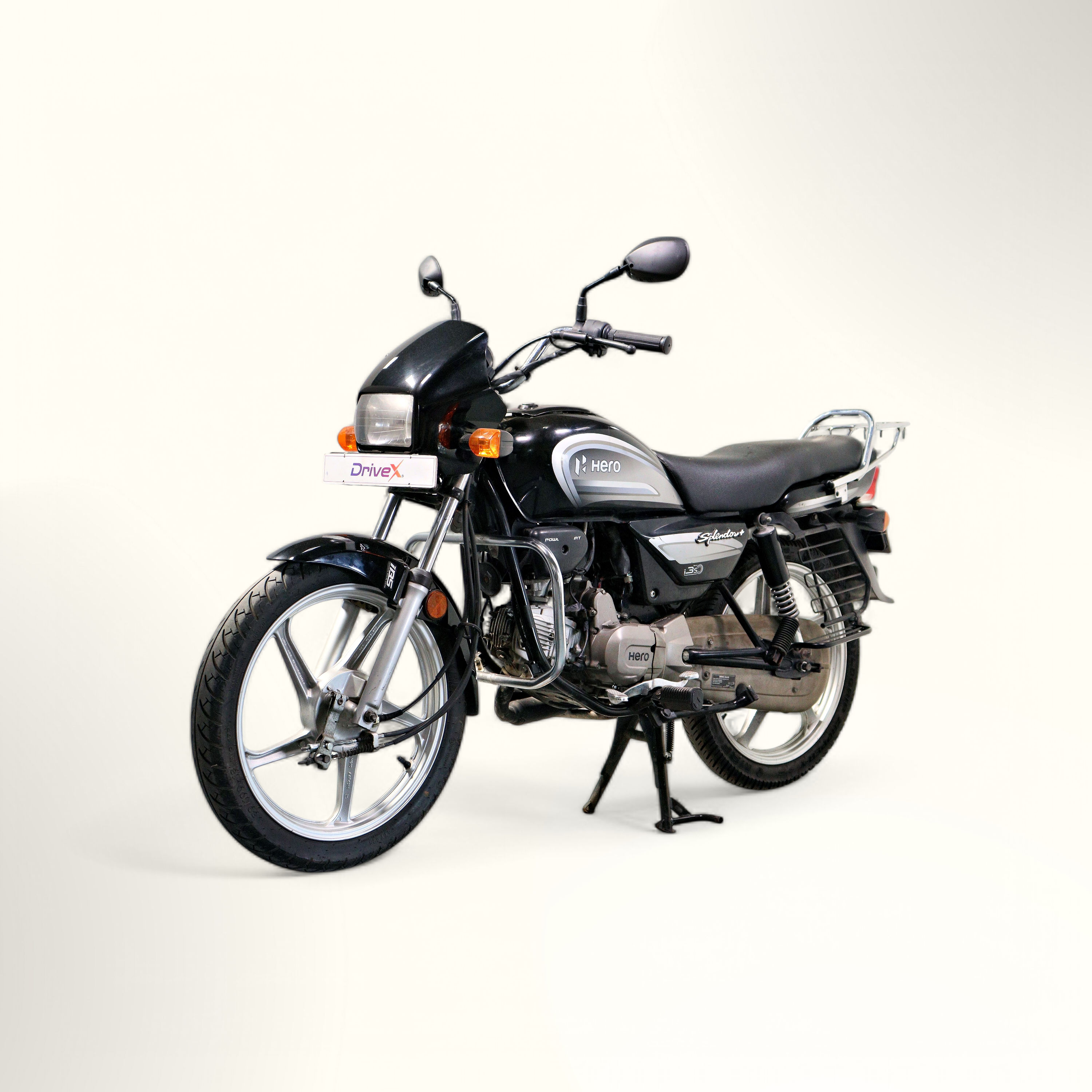 Hero Splendor Plus 100 I3S, 23,752 Kms - Pre-Owned Two Wheeler at DriveX