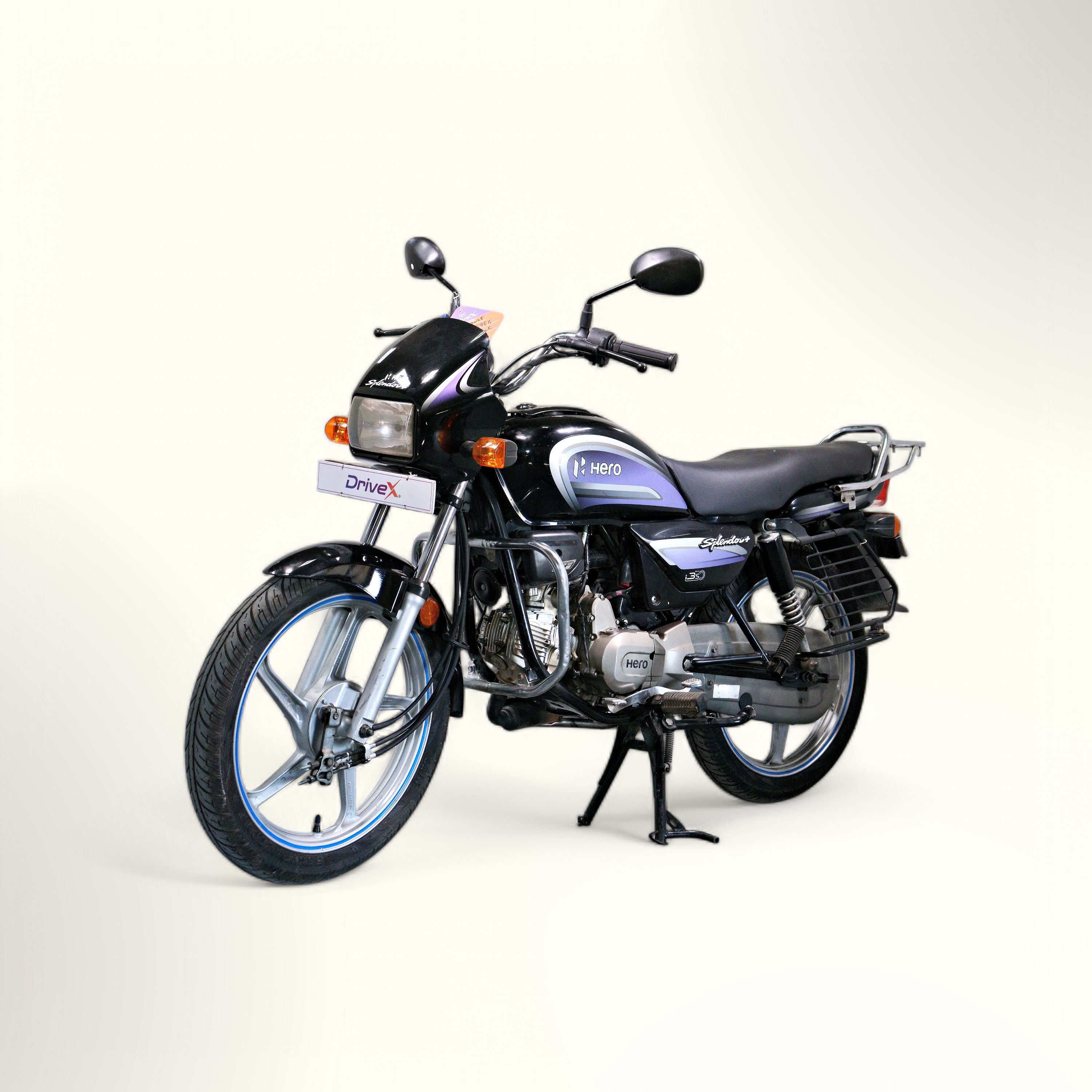 Hero Splendor Plus 100 I3S, 22,500 Kms - Pre-Owned Two Wheeler at DriveX
