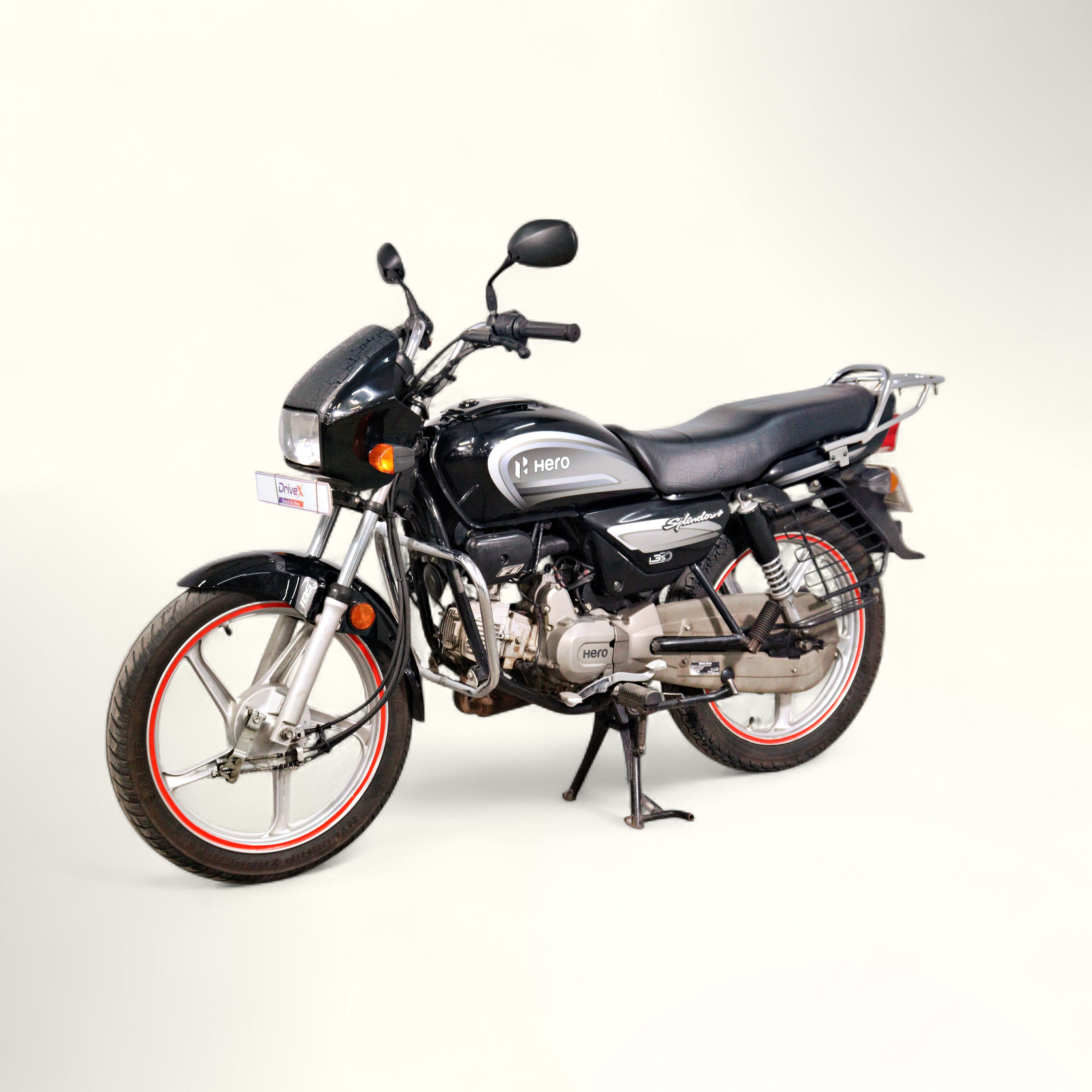 Hero Splendor Plus 100 I3S, 40,606 Kms - Pre-Owned Two Wheeler at DriveX