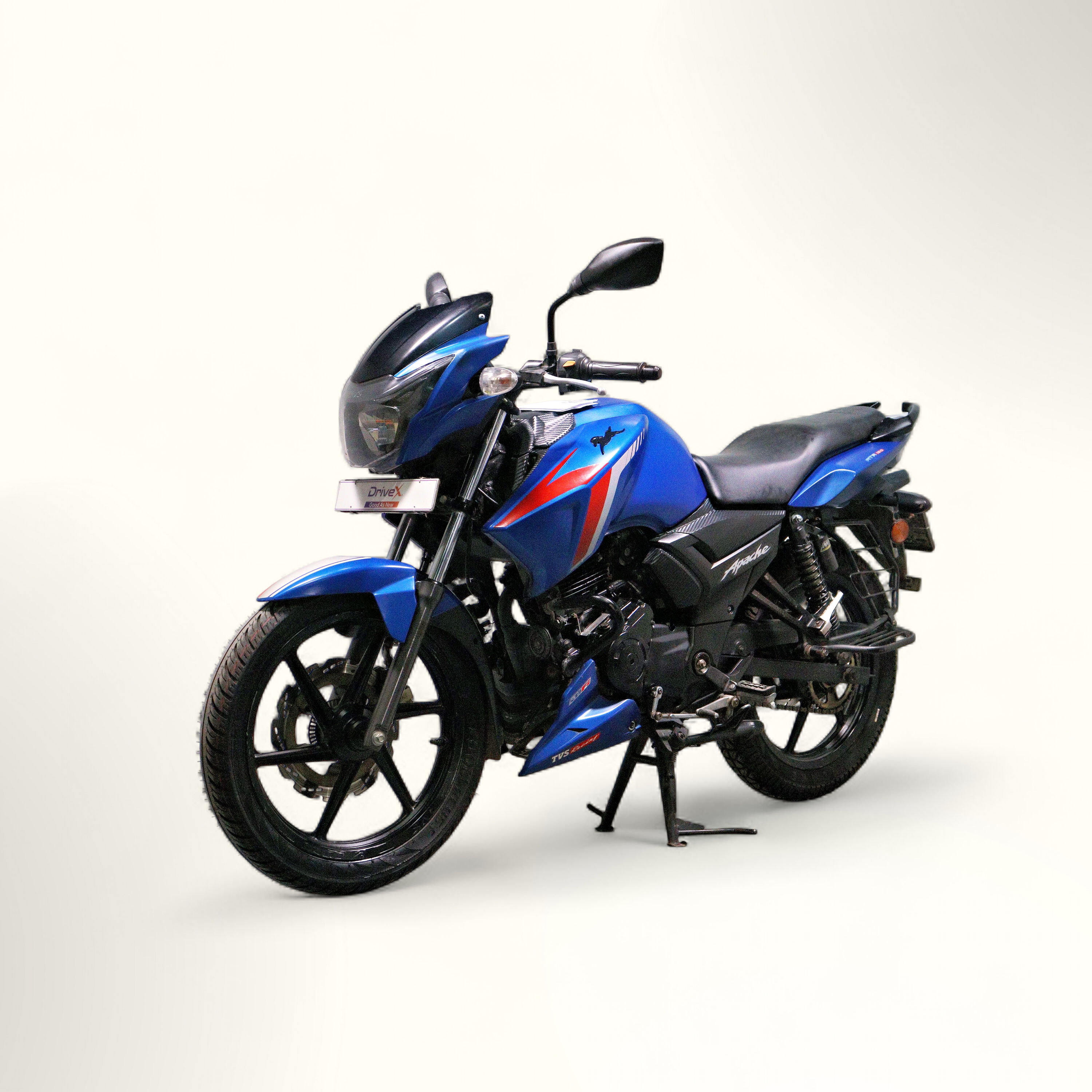 TVS Apache RTR 160, 27,452 Kms - Pre-Owned Two Wheeler at DriveX