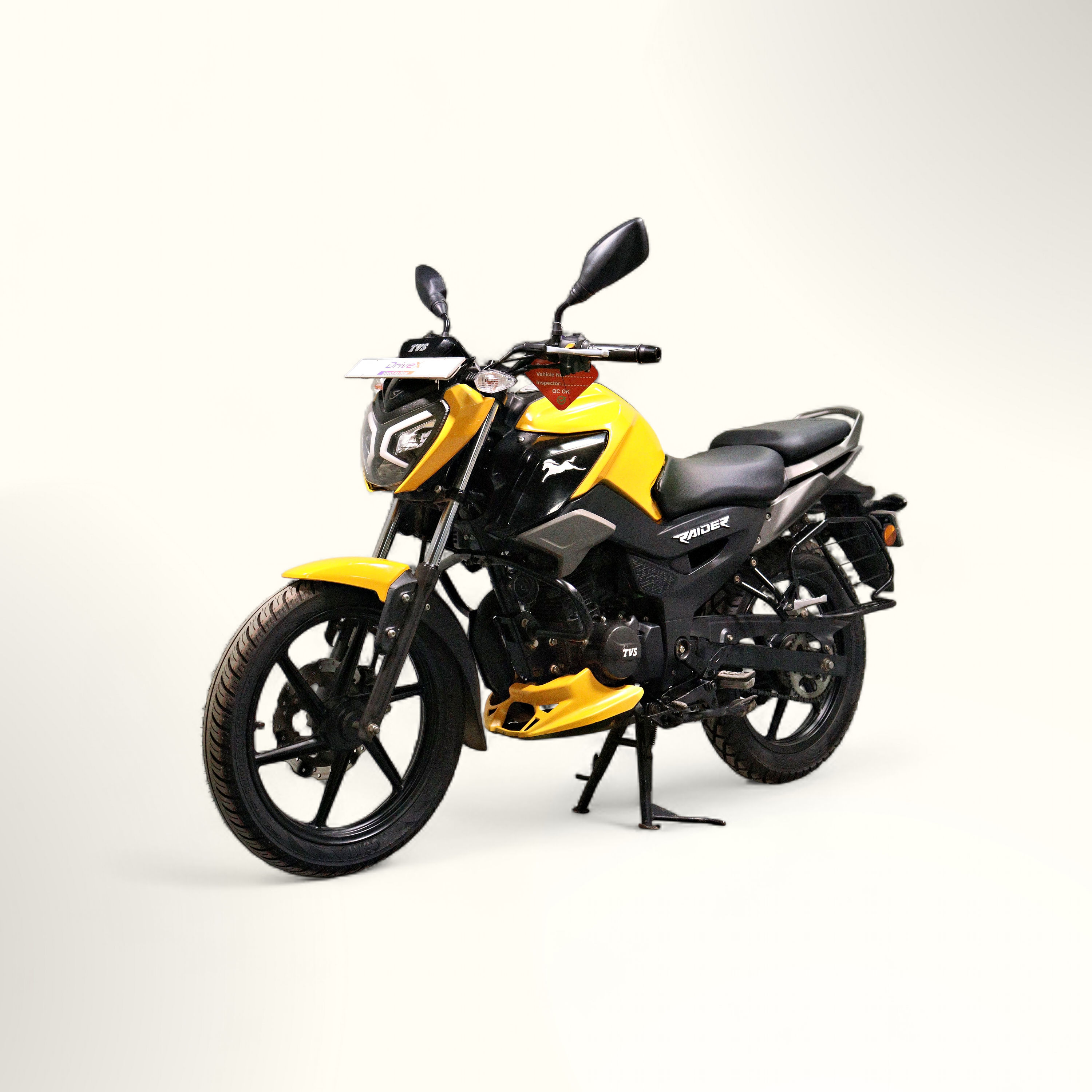 TVS Raider 125 Disc, 6,731 Kms - Pre-Owned Two Wheeler at DriveX