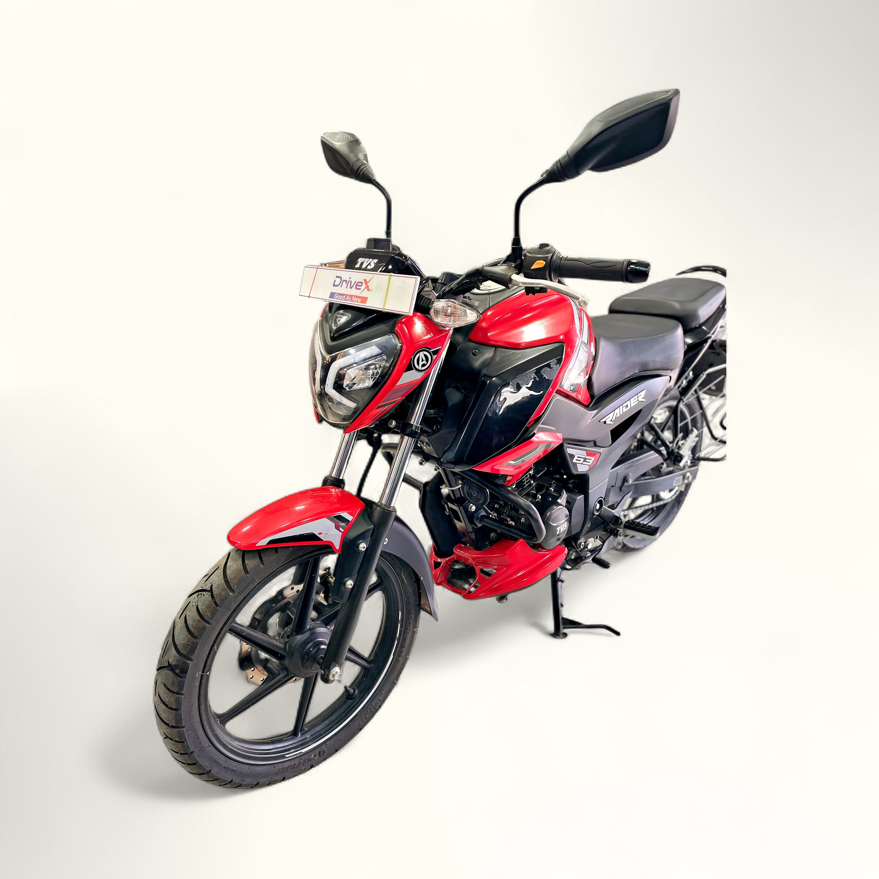 TVS Raider 125 Disc, 803 Kms - Pre-Owned Two Wheeler at DriveX